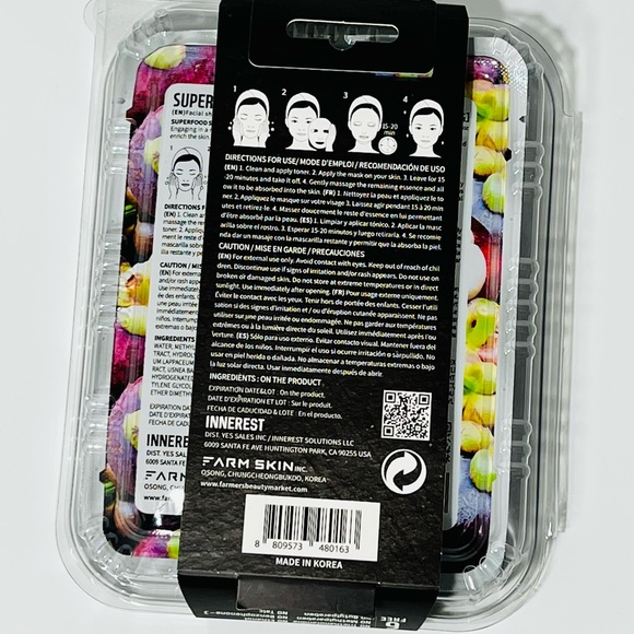 FARMSKIN | Skincare | Farmskin Superfood Salad For Skin Facial Sheet ...